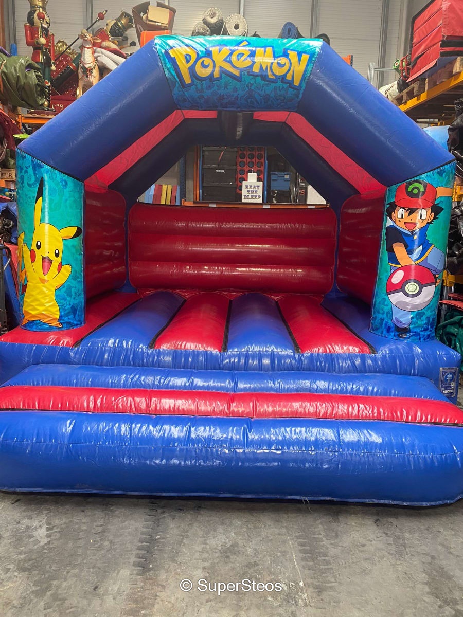 12ft x 12ft Pokemon Bouncy Castle - Bouncy Castle Hire in Tallaght ...